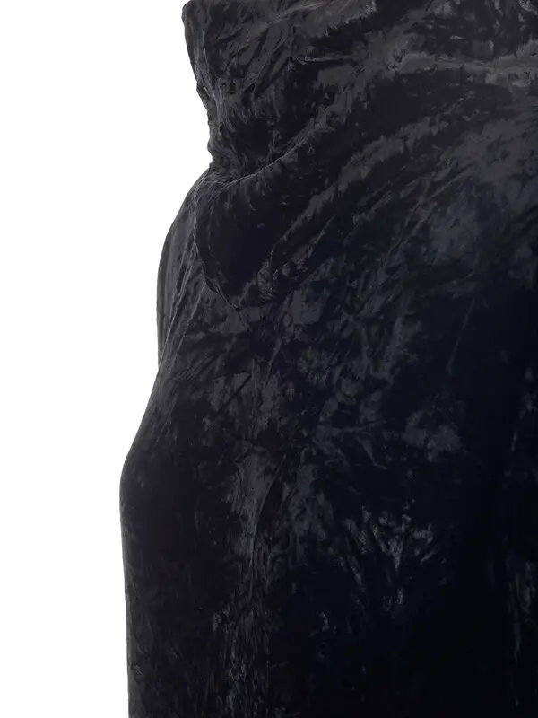 Saint Laurent High Neck Long-sleeved Top