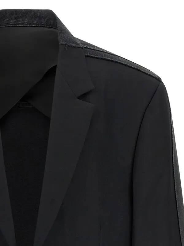 Balenciaga Tailored Jacket With Lapel Collar And Flap Pockets