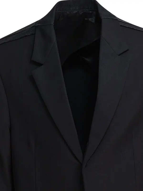 Balenciaga Tailored Jacket With Lapel Collar And Flap Pockets