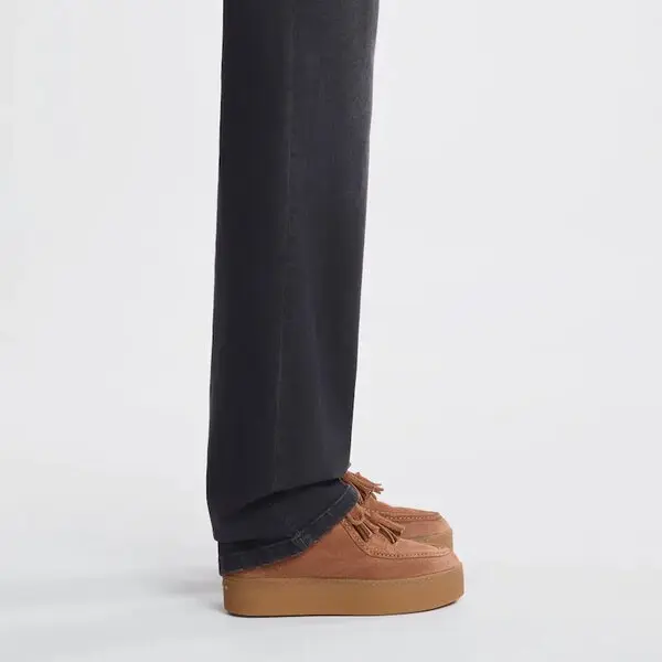 Hogan Lace-up Round Toe Boots