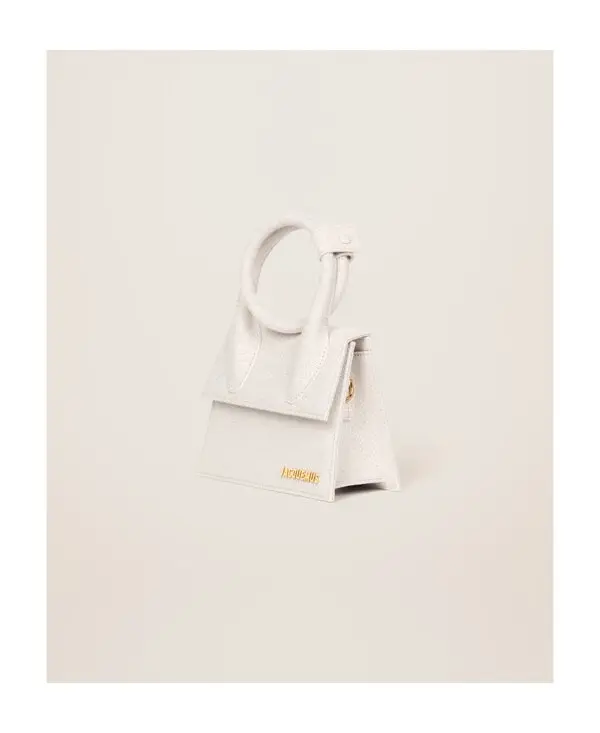 Jacquemus Le Chiquito Noeud Logo Plaque Tote Bag
