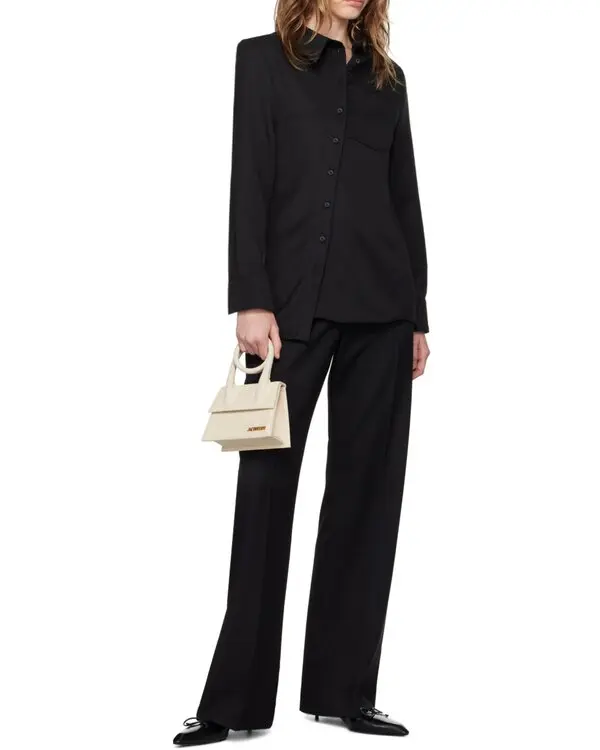 Jacquemus Le Chiquito Noeud Logo Plaque Tote Bag