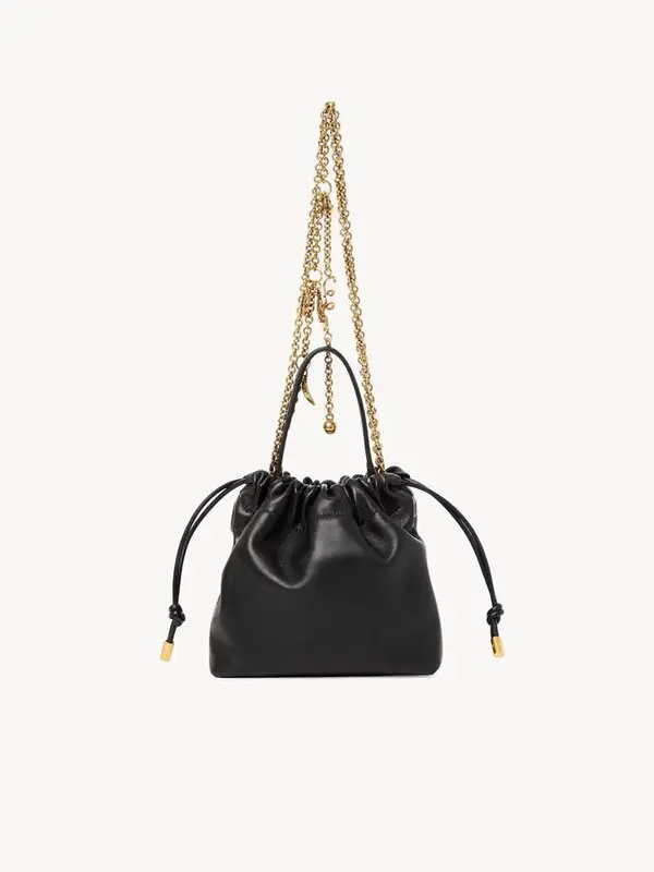 Chloé Icons Mini Drawstring Shoulder Bag - Black
