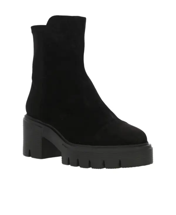 STUART WEITZMAN Suede Ankle Boots