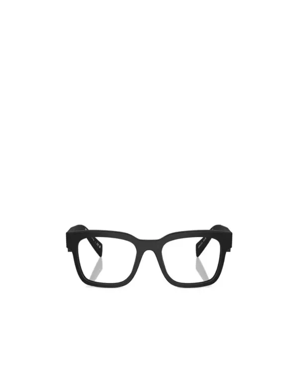Prada Square Frame Glasses - Black