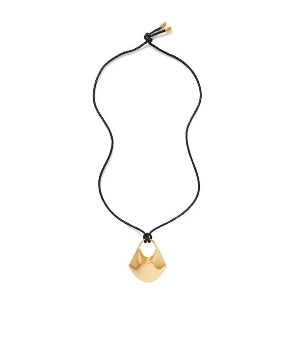 Khaite Bijou Pendant Necklace - Golden