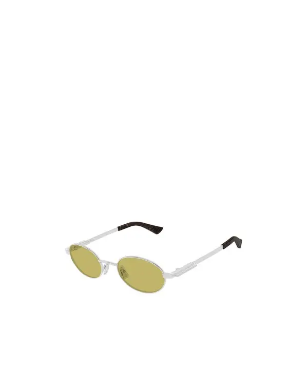 Bottega Veneta Oval Frame Sunglasses - Green