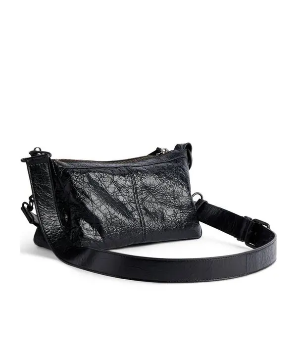 Balenciaga Le City Moto Mini Shoulder Bag - Black