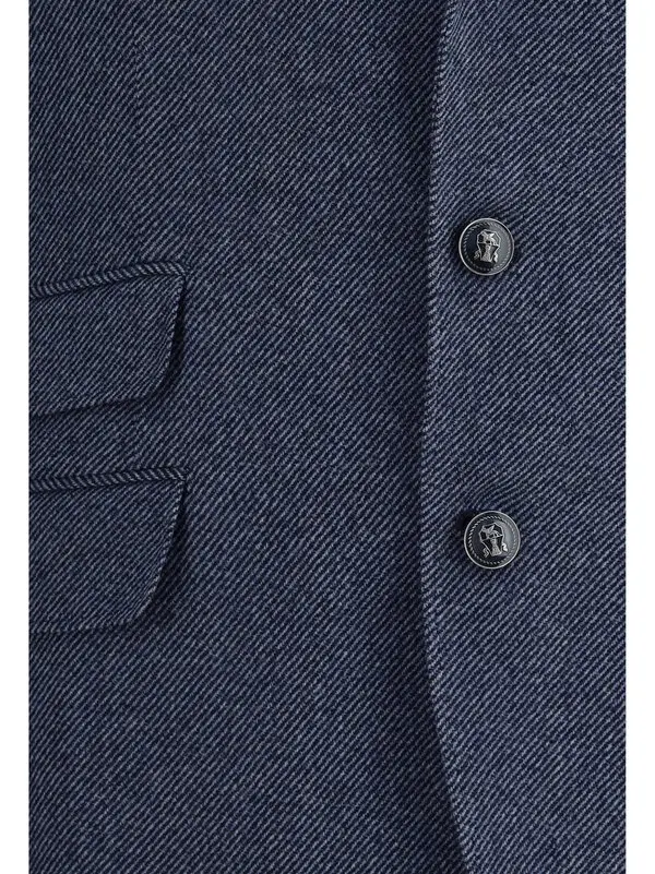 Brunello Cucinelli Single Breasted Jacket - Black