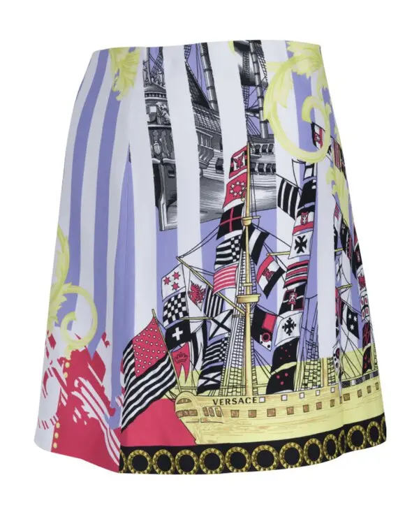 Versace Printed Skirt