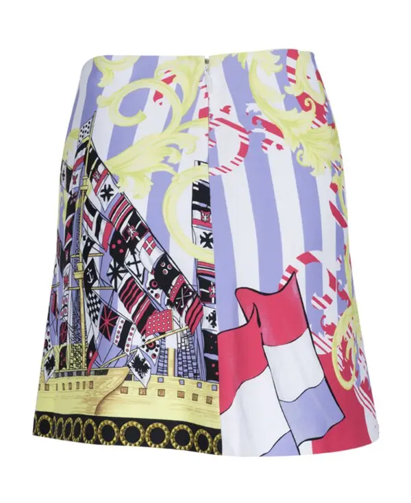 Versace Printed Skirt