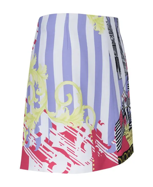 Versace Printed Skirt