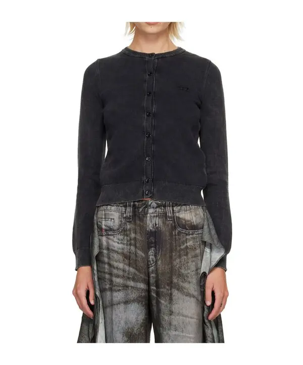 DIESEL® Long-sleeved Buttoned Cardigan