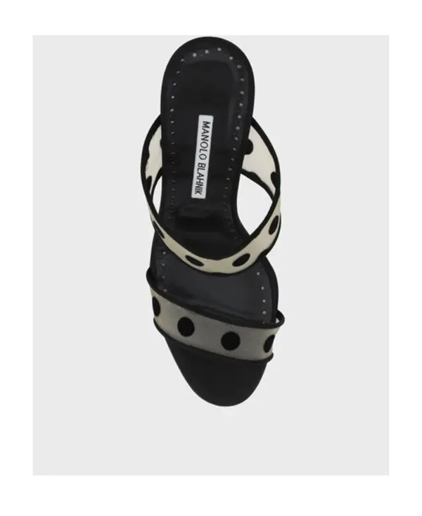 Manolo Blahnik Stiletto Heeled Sandals