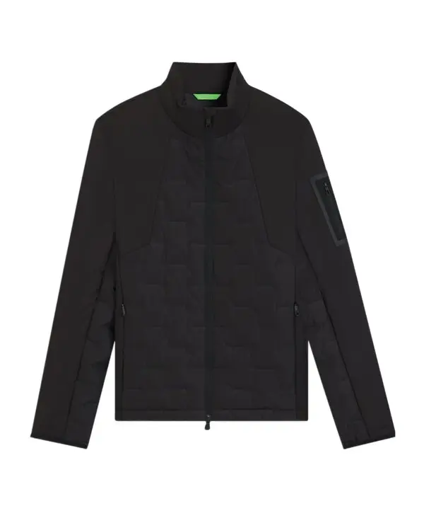 Hugo Boss Water-repellent Down-filled Jacket - Black