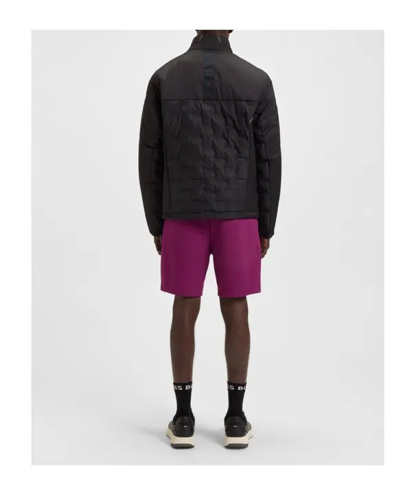 Hugo Boss Water-repellent Down-filled Jacket - Black