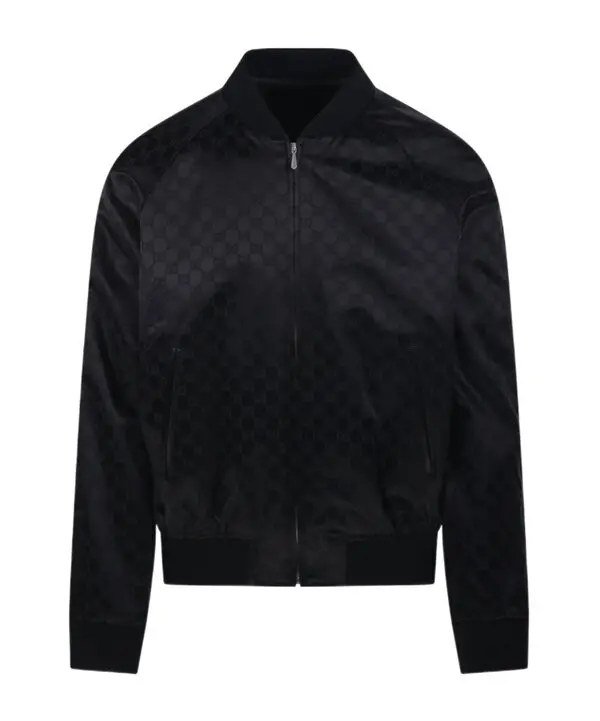 Gucci Monogrammed Zip-up Jacket