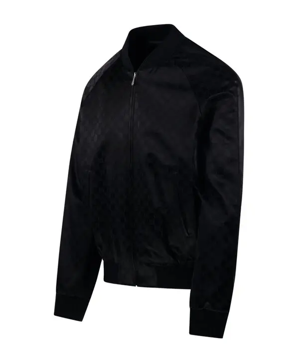 Gucci Monogrammed Zip-up Jacket