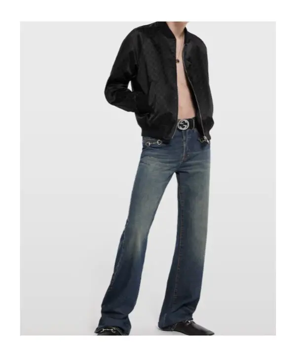 Gucci Monogrammed Zip-up Jacket