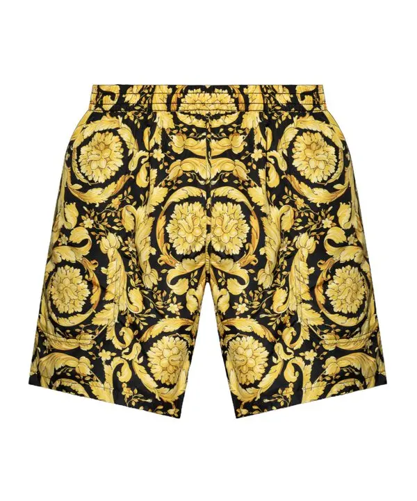 Versace Barocco Print Swim Shorts - Multicolor