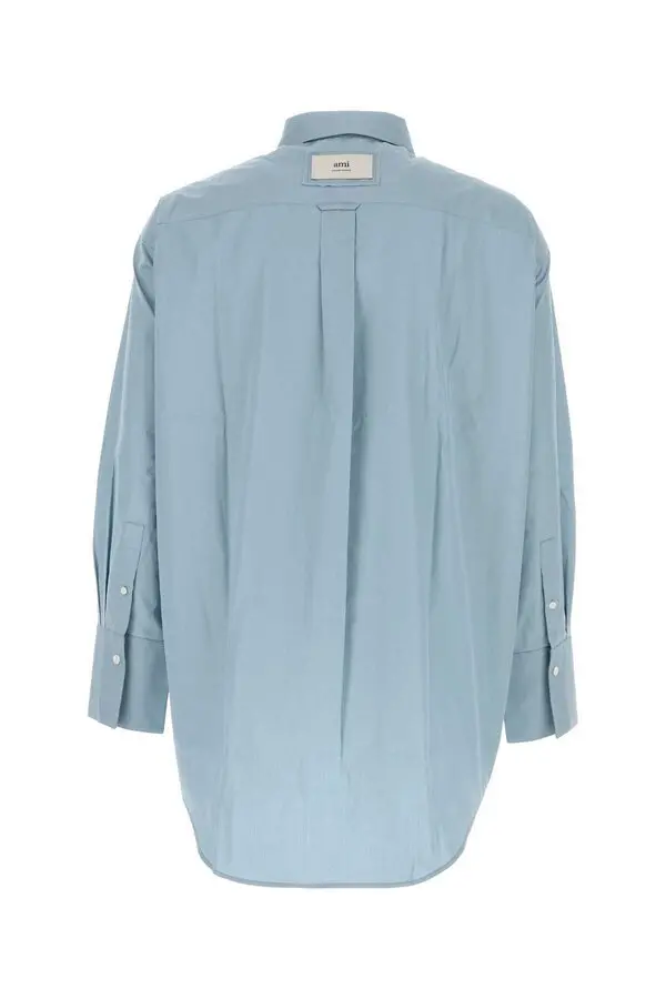 Ami Poplin Button-down Shirt