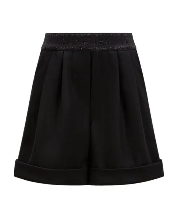 Moncler Logo Waistband Shorts