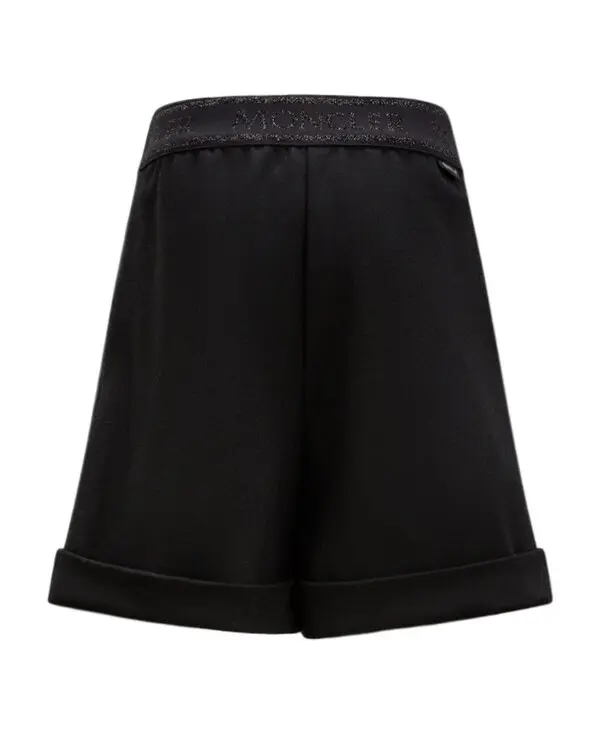 Moncler Logo Waistband Shorts