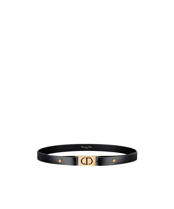 Dior 30 Montaigne Treasure Belt - Black