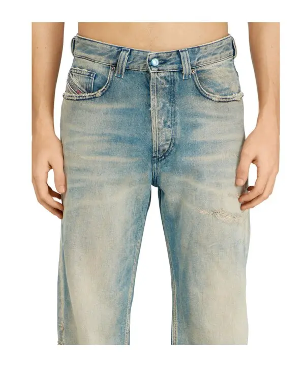 DIESEL® Regular Fit Tapered Jeans