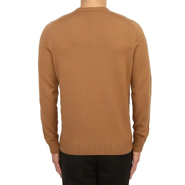 DRUMOHR Crew Neck Knitted Jumper - Brown