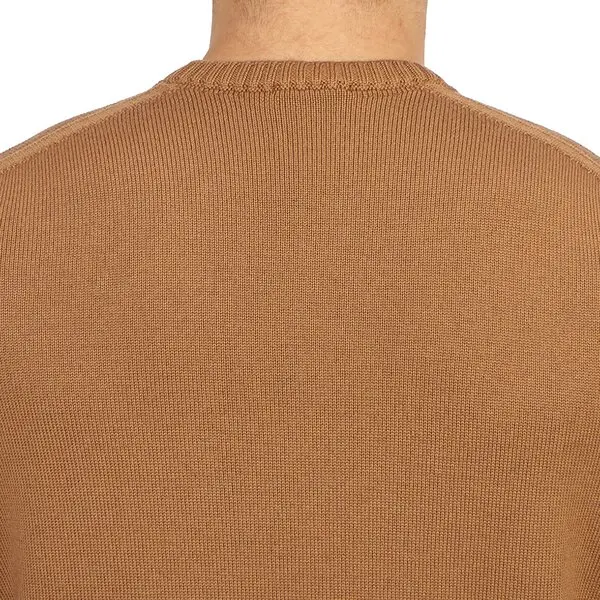 DRUMOHR Crew Neck Knitted Jumper - Brown