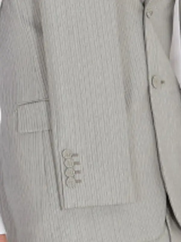 Dior Striped Sleeveless Jacket