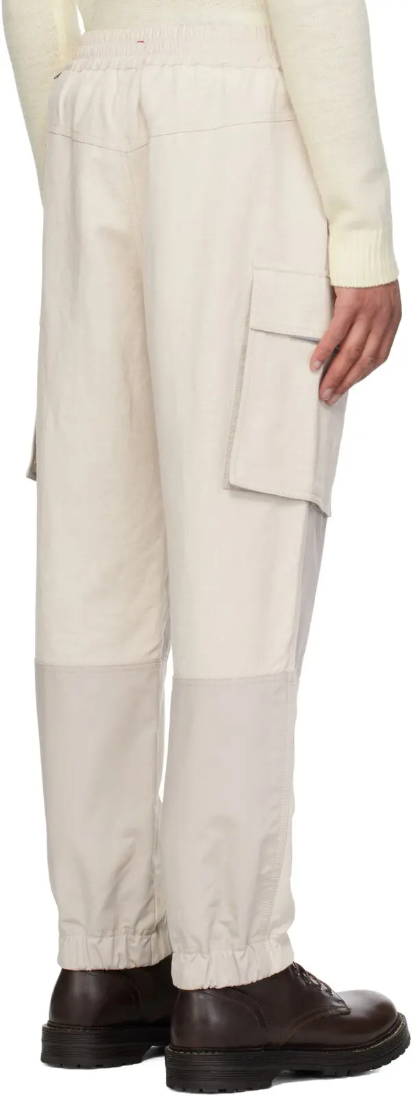 Moncler Cotton Linen Jogging Pants