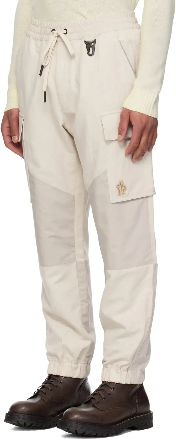 Moncler Cotton Linen Jogging Pants