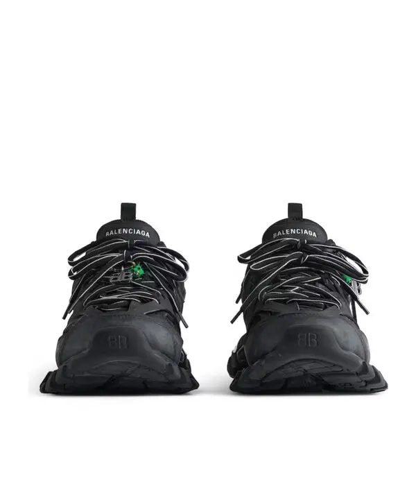 Balenciaga Track Sneakers With Removable Charms - Black