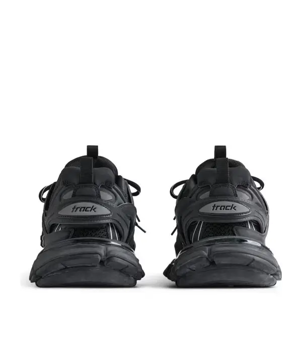 Balenciaga Track Sneakers With Removable Charms - Black