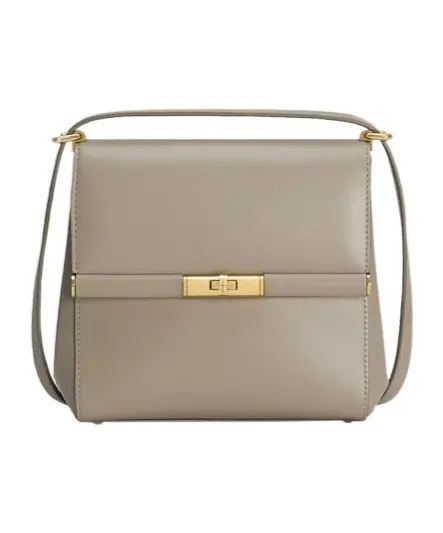 Dolce & Gabbana Marlene Foldover Top Crossbody Bag - Beige