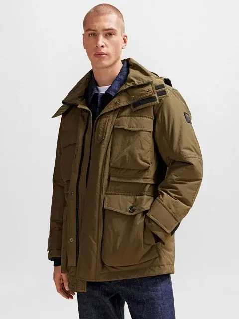 Hugo Boss Hooded Casual Jacket