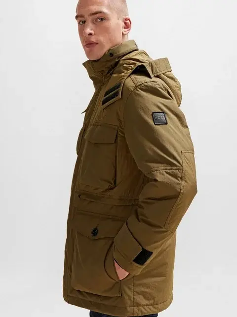 Hugo Boss Hooded Casual Jacket
