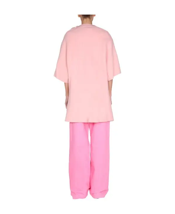 Raf Simons Serenity Wool Blend Dress - Pink