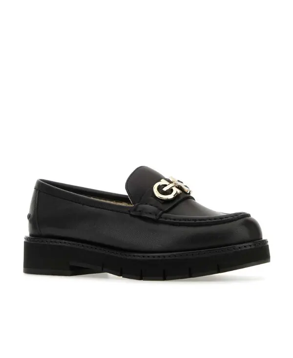 FERRAGAMO Ofelia Gancini Buckled Loafers
