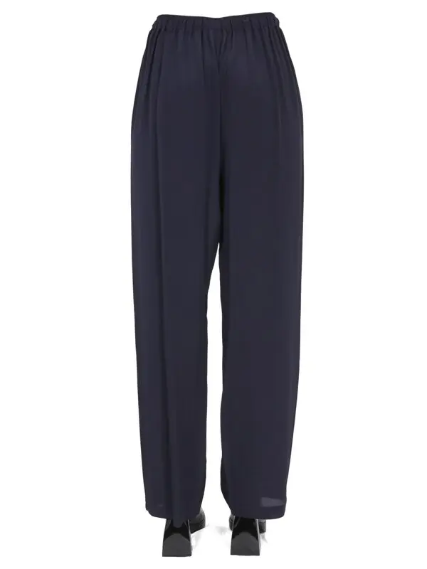 VIVIENNE WESTWOOD Elastic Waist Wide-leg Trousers