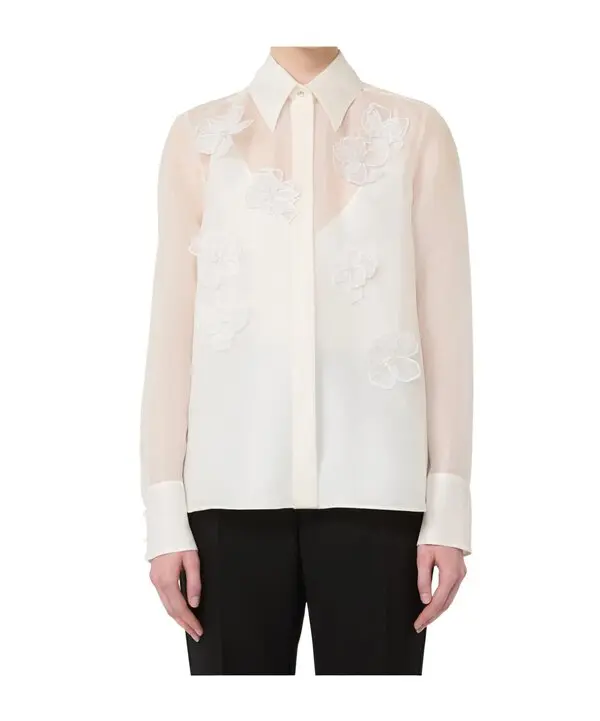 Max Mara Embellished Shirt
