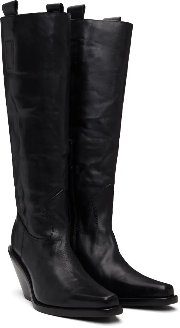 ANN DEMEULEMEESTER Lidar Western Tall Boots