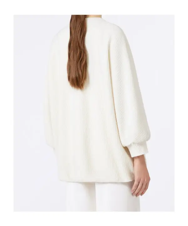 Max Mara Zip-up Knit Jacket