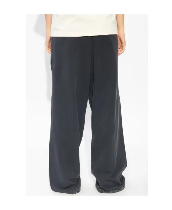 Balenciaga Wide-leg Logo Sweatpants