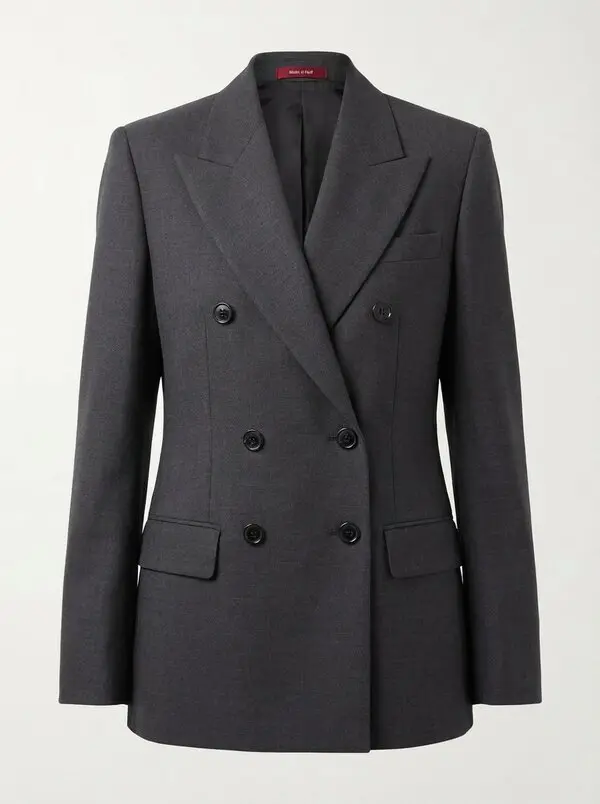 Gucci Double-breasted Jacket - Grey