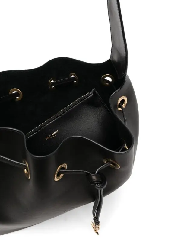 Saint Laurent Vii Hobo Bag - Black