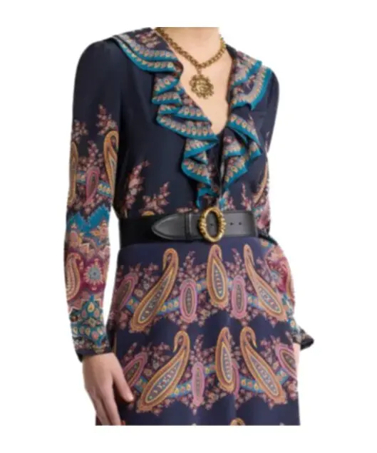Etro Paisley Print Long Sleeve Shirt