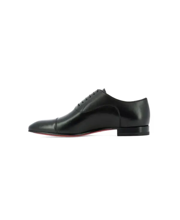 Christian Louboutin Grego Lace-Up Oxfords In Black | Editorialist